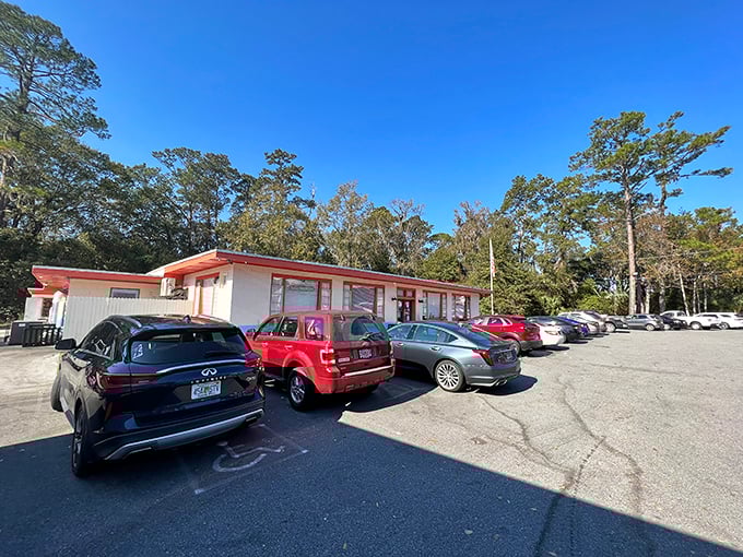 The parking lot's full for a reason! Steffens' retro-cool building houses some of Georgia's most satisfying morning meals.