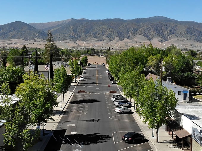 Mountains frame Tehachapi's horizon like a postcard come to life. Those clear blue skies aren't just for show&mdash;they're daily features.