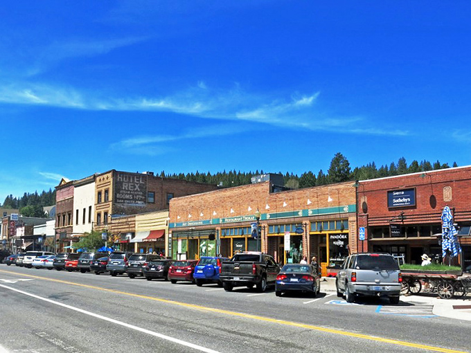 Truckee's historic downtown looks like the Old West got a tasteful makeover &ndash; brick buildings with Sierra peaks playing peekaboo.