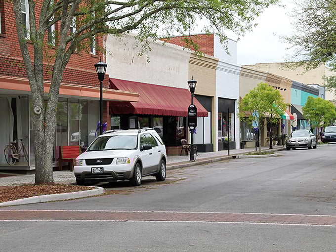 Colorful awnings and brick sidewalks make Walterboro's downtown as charming as it is affordable. Window shopping here is both a pleasure and financially responsible!