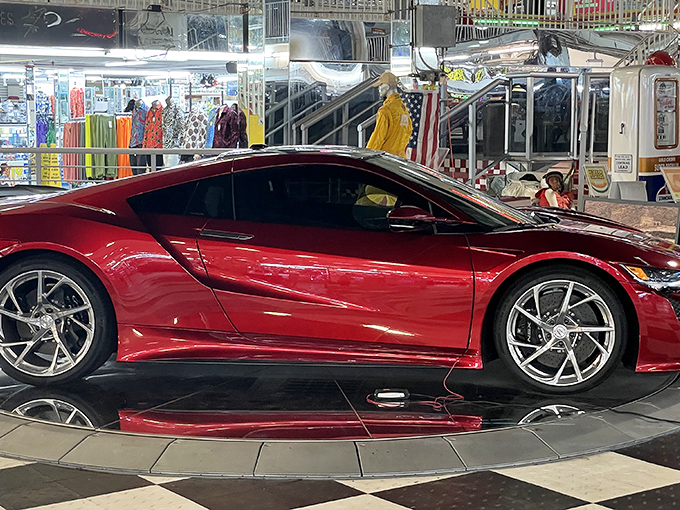 This crimson beauty could make a midlife crisis look like sound financial planning and excellent taste.