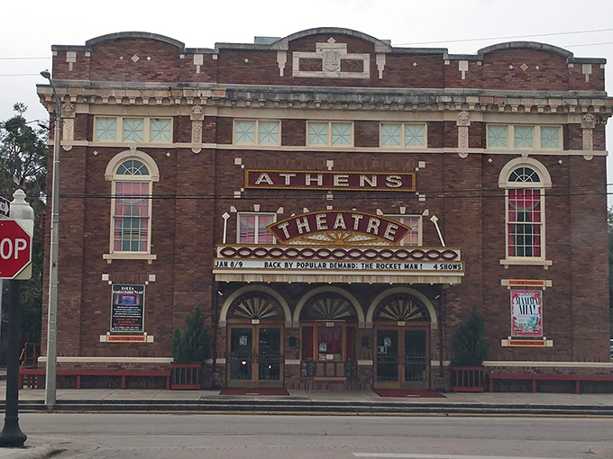 The Athens Theatre isn't just a building&mdash;it's a time machine with a marquee. This 1920s gem still hosts shows that would make vaudeville veterans proud.