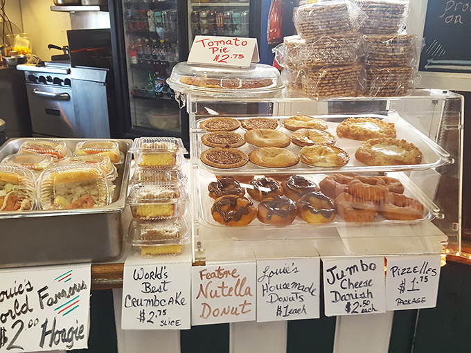 Decisions, decisions! These bakery cases should come with a warning label: "May cause spontaneous drooling and the immediate abandonment of diet resolutions."
