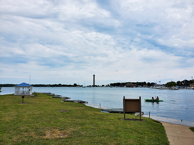 Where Lake Erie shows off its Caribbean-blue side. On clear days, the water clarity rivals tropical destinations, minus the passport requirements and overpriced coconut drinks.