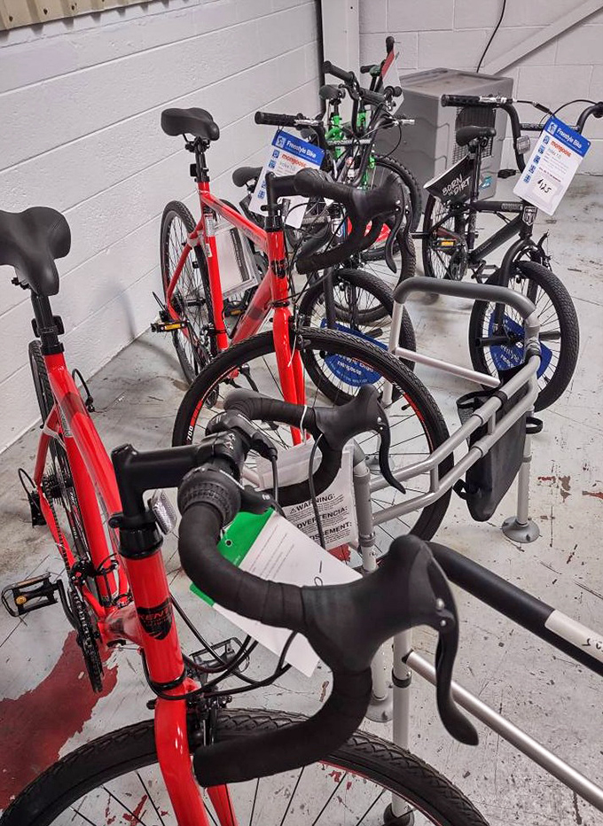 Two-wheeled treasures waiting for their next adventure, priced like it's 1985 but brand new today.