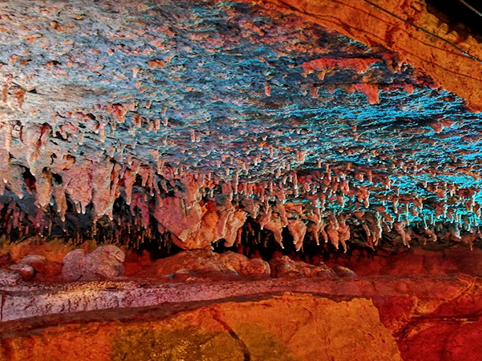 Nature's own Sistine Chapel ceiling &ndash; except Michelangelo would have needed millions of years and infinite patience to create these colorful formations.