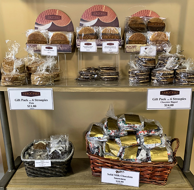 Stroopies&mdash;those caramel-filled Dutch waffles&mdash;get the Wilbur treatment. Like finding your favorite band covering another great song, these chocolate-dipped delights hit all the right notes.