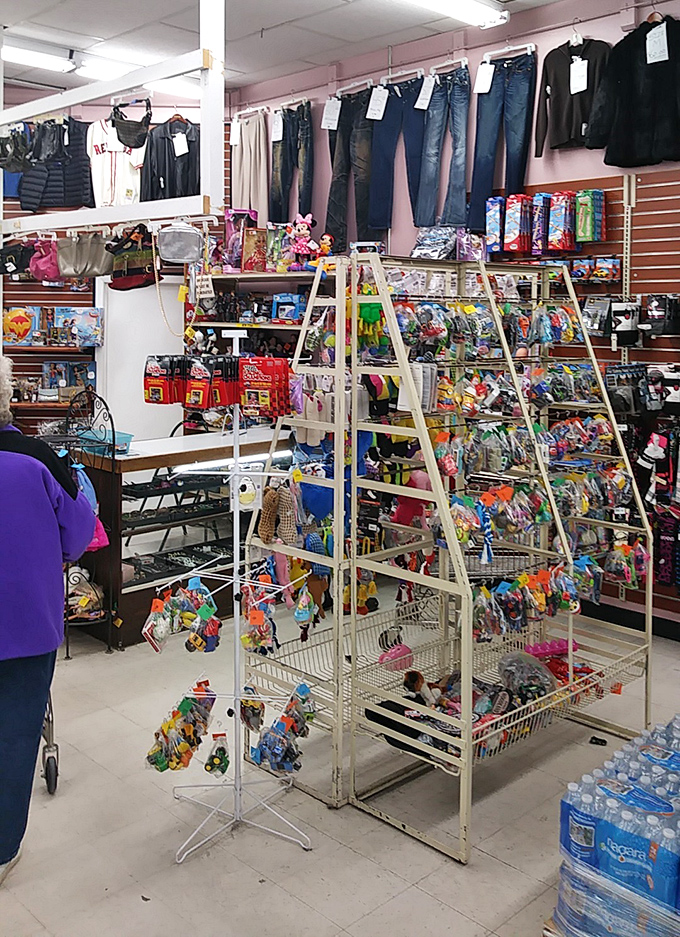 A wonderland of possibilities where toys, clothes, and household items coexist in a delightful jumble of potential discoveries.