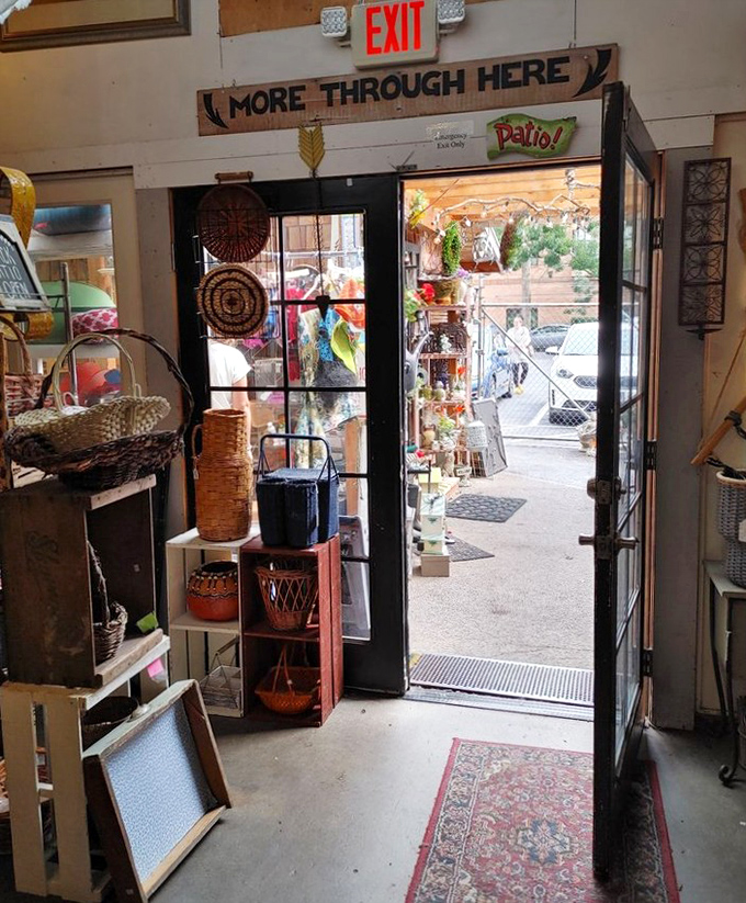 "More Through Here" might be the most honest advertising in retail history&mdash;a portal to rooms of possibility where your next favorite thing awaits.