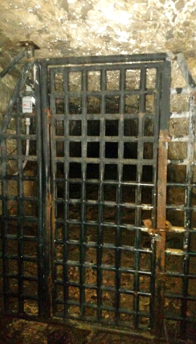 "Welcome to my parlor," said the witch to the tourists. This imposing iron gate marks the threshold between the ordinary world and legend.