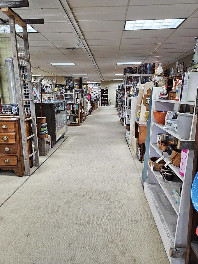 Down the rabbit hole you go! These aisles aren't just pathways&mdash;they're timelines connecting decades of American design, craftsmanship, and questionable fashion choices.