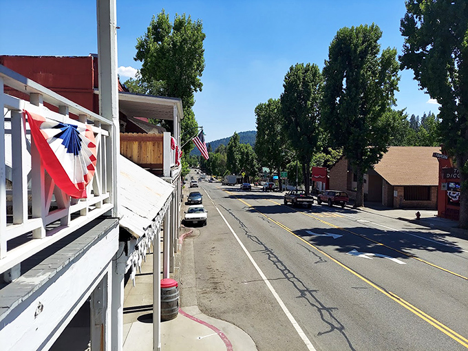 Patriotic bunting and small-town pride&mdash;Weaverville's historic downtown is where Norman Rockwell meets actual livability.