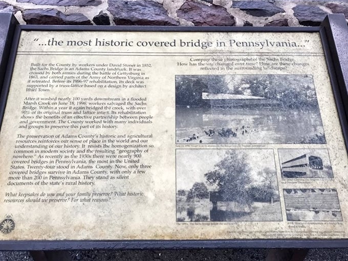 History etched in stone tells the remarkable tale of survival, reconstruction, and the community spirit that refused to let this landmark fade away.
