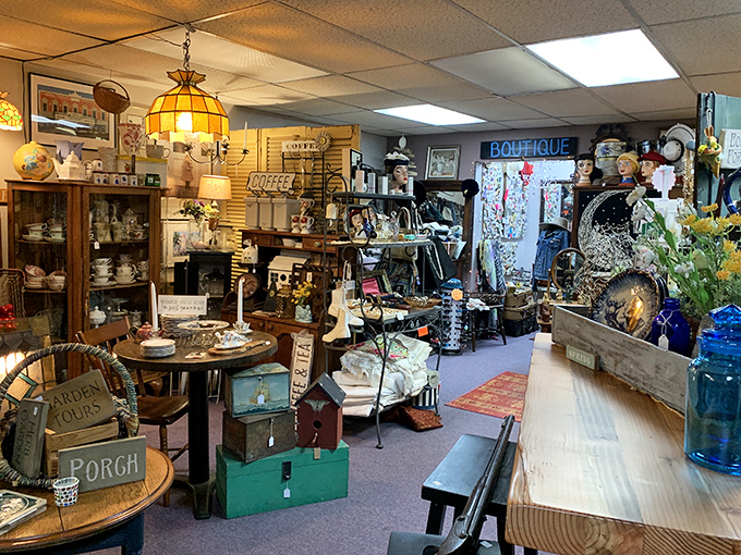 Time travel doesn't require a DeLorean when you've got amber-lit aisles packed with yesterday's treasures waiting for tomorrow's stories.