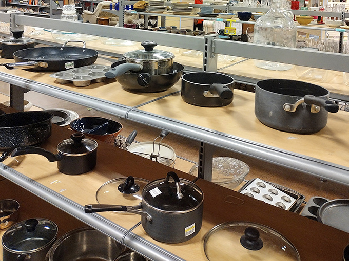 Pots and pans with stories to tell. These kitchen veterans have simmered countless family dinners and are ready for their second act in your culinary adventures.