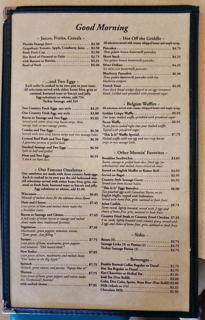 A menu that reads like breakfast poetry - simple classics executed with precision rather than trendy concoctions that'll be forgotten next month.