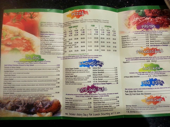 The menu reads like a love letter to Italian-American cuisine. Pizza may be the headliner, but those supporting acts deserve standing ovations too.