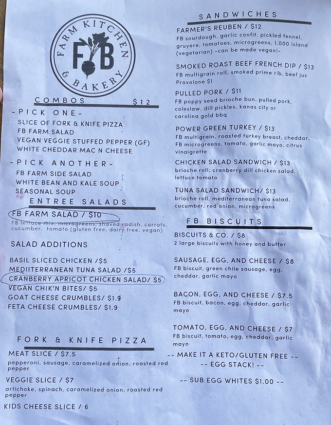 A menu that reads like a love letter to local ingredients. The Farmer's Reuben alone is worth crossing county lines for.