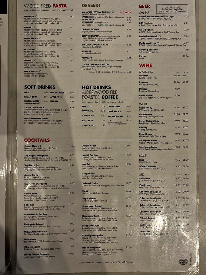 A menu that doesn't need gimmicks&mdash;just honest-to-goodness Italian classics that make decision-making deliciously difficult.