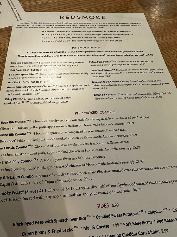 A menu that reads like barbecue poetry. Each description promises a slow-smoked journey across America's greatest BBQ regions.