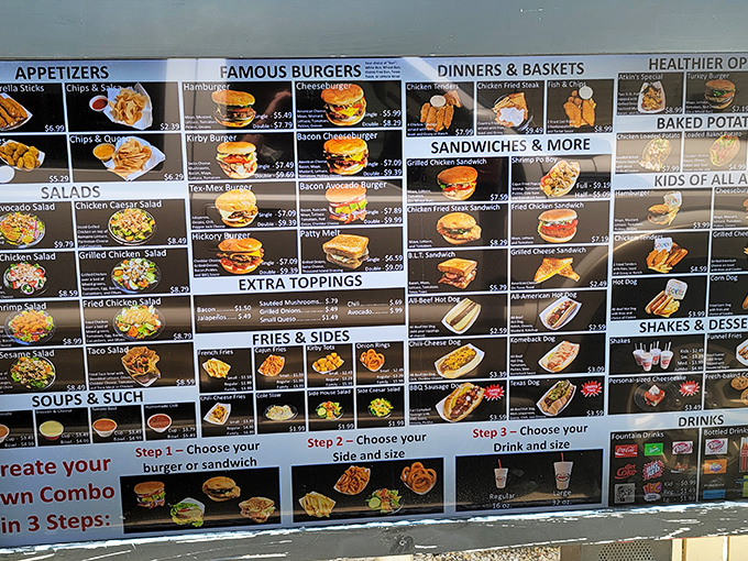 That menu board isn't just a list&mdash;it's a roadmap to happiness. Study it like you're cramming for the most delicious exam ever.