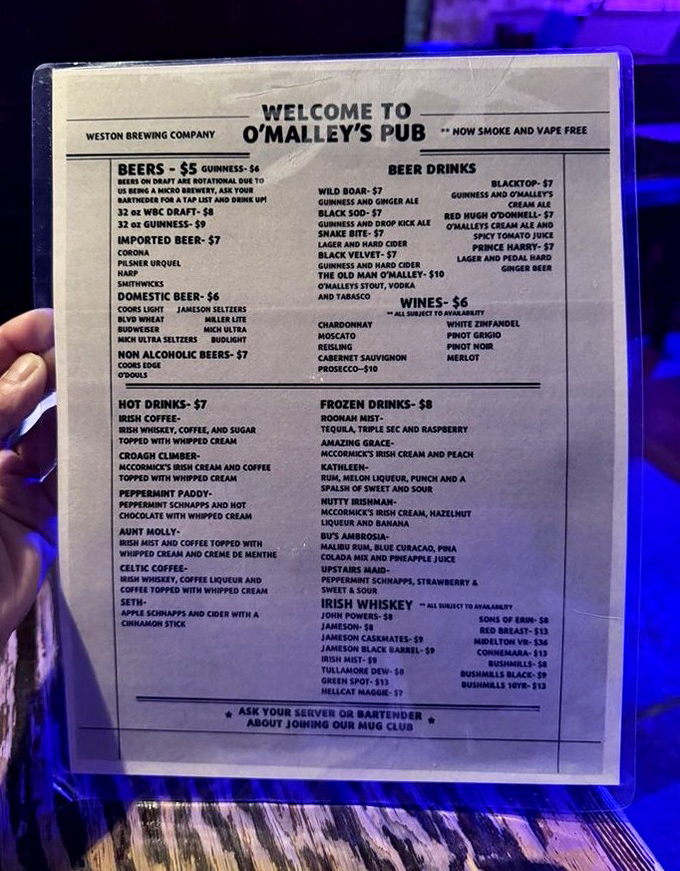 Decision paralysis has never been so delightful. From Irish classics to creative cocktails, this menu is a passport to flavor without leaving Missouri.