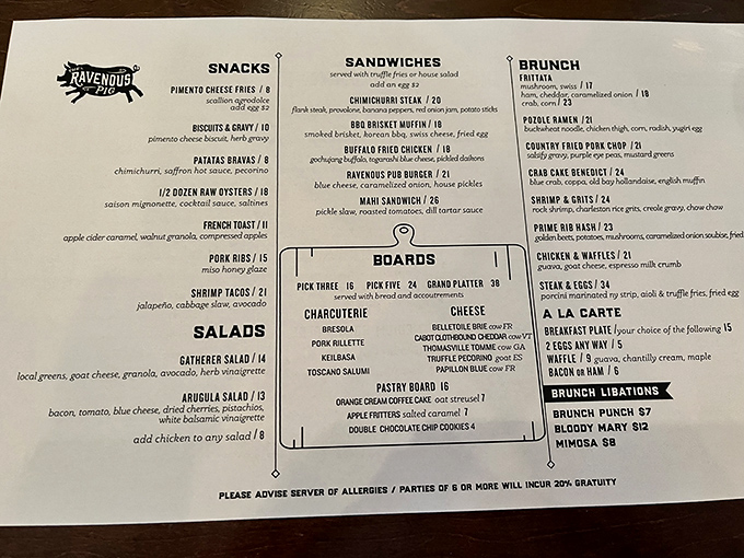 A menu that reads like a love letter to Florida's bounty. The hardest relationship you'll have today is choosing just one dish.