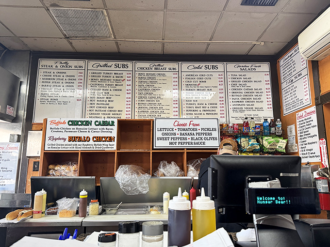 The menu board &ndash; a roadmap to sandwich nirvana with enough options to induce delicious decision paralysis. Choose wisely, my friends.