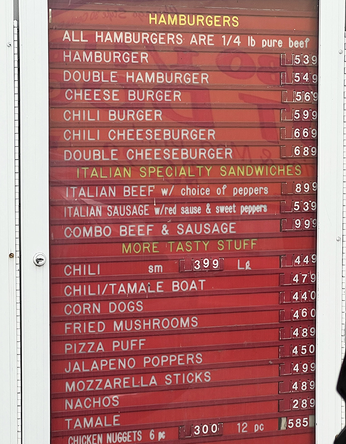 This menu board is Chicago's version of sacred text&mdash;the commandments of comfort food written in illuminated glory.