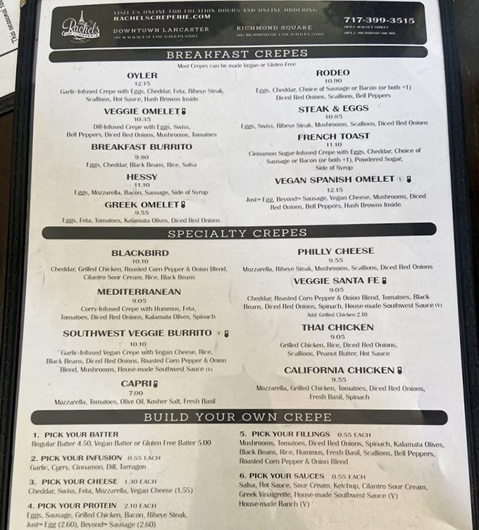 A menu that reads like a love letter to both French tradition and American creativity &ndash; decisions, delicious decisions everywhere.