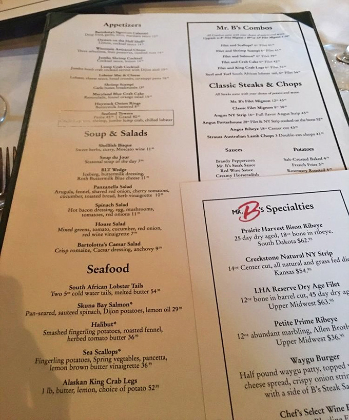 This menu isn't just a list of dishes&mdash;it's a roadmap to happiness. The hardest part? Deciding which delicious path to take.