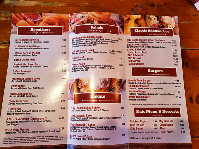 The menu reads like a love letter to carnivores. Each item represents not just a meal, but a potential memory waiting to be made.