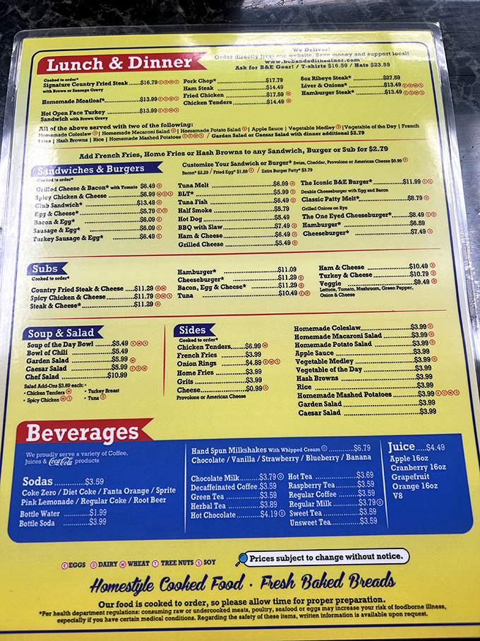 A menu that doesn't need fancy descriptions or pretentious ingredients&mdash;just honest food that satisfies the soul. Decision paralysis has never been so delicious.