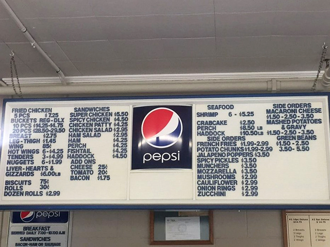 This vintage menu board tells a story of culinary focus&mdash;when you do one thing exceptionally well, why complicate matters?