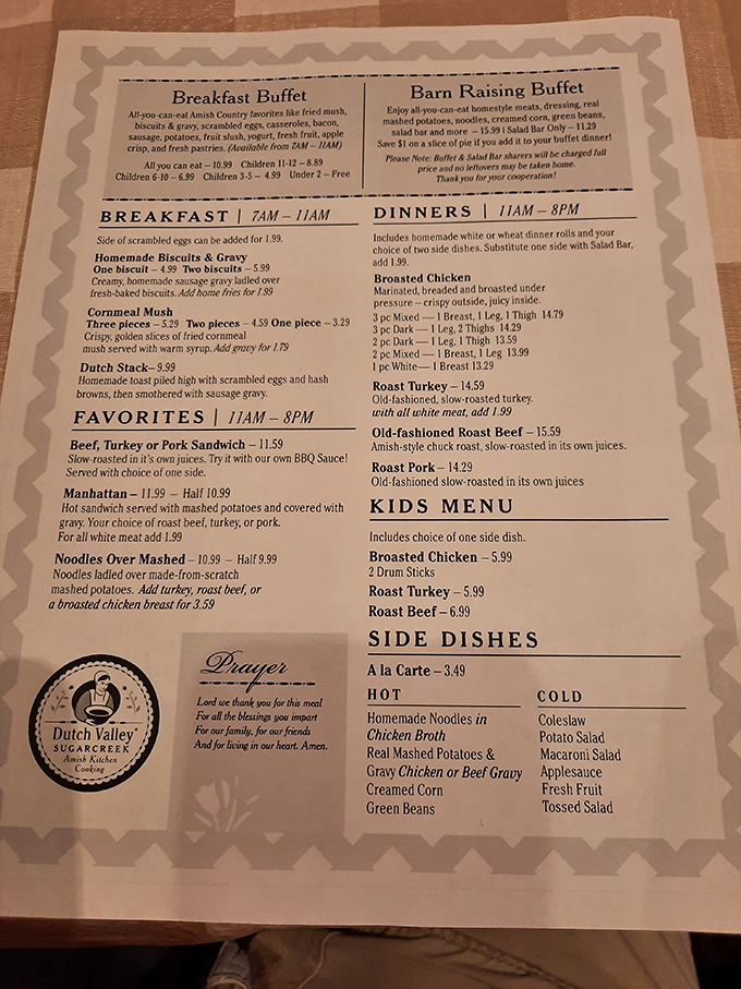 A menu that proves bakeries can serve serious meals alongside their sweet temptations.