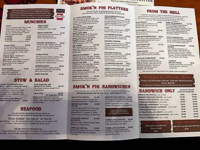 This menu isn't just a list of options&mdash;it's a roadmap to happiness. The only wrong choice is not ordering enough.