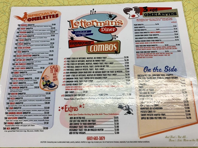 The menu reads like a love letter to American breakfast, with combos that'll make you weep happy tears.