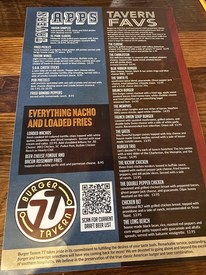 Seventy-seven burger combinations might seem excessive until you realize life's too short not to try them all. Challenge accepted!