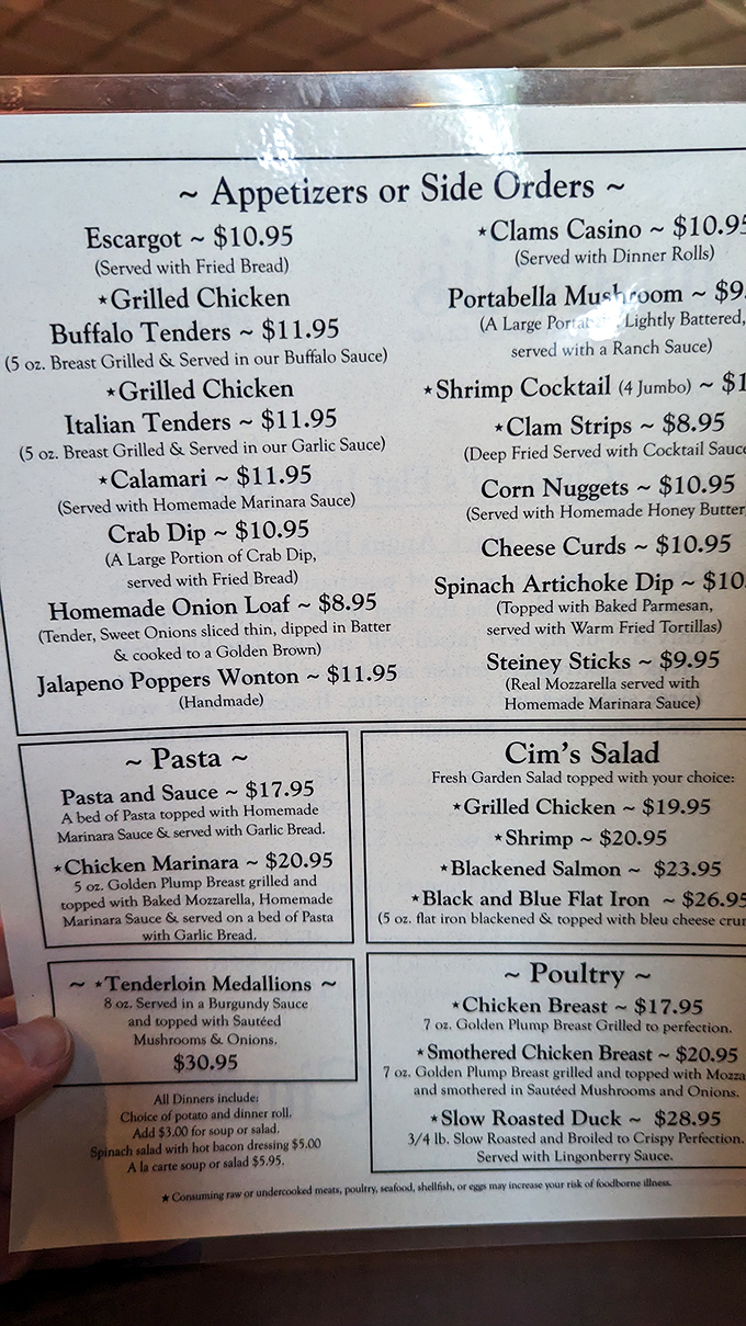 This menu isn't just a list of options&mdash;it's a roadmap to happiness. Each item represents a delicious detour worth taking.