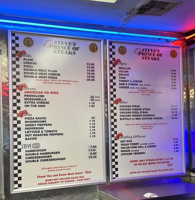 A menu that doesn't need fancy fonts or pretentious descriptions&mdash;just honest food that makes you wonder why you'd ever eat anywhere else.