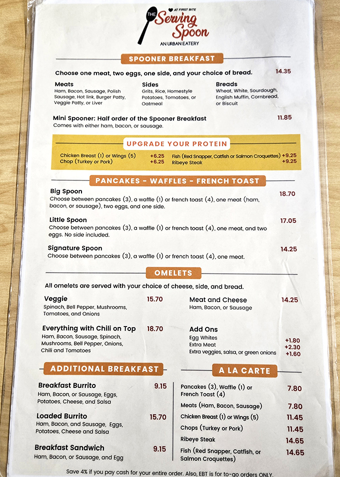 The menu reads like a love letter to Southern comfort. Choosing just one item might be the hardest decision you'll make all week.