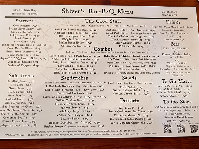 A menu that reads like a carnivore's love letter, with prices that won't require a second mortgage.