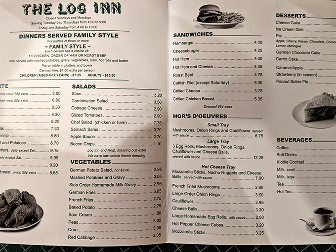 A menu that hasn't surrendered to food trends&mdash;just timeless classics perfected over generations. Decision paralysis has never been so delicious.