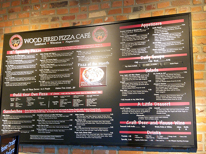 A menu that doesn't need fancy fonts or flowery descriptions&mdash;just honest ingredients and combinations that make decision-making deliciously difficult.