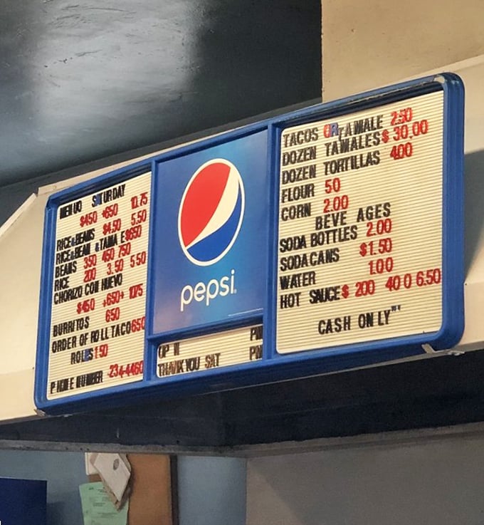 The menu board tells you everything you need to know: simplicity is the ultimate sophistication. Cash only, please&mdash;they're too busy making perfect food to swipe cards.