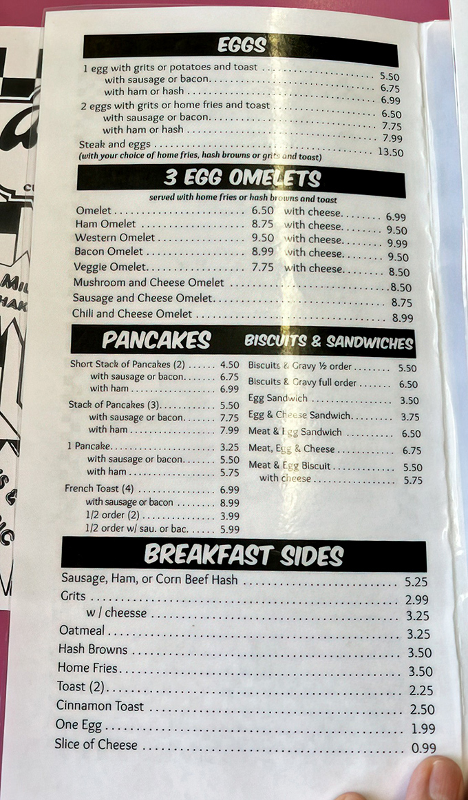 A menu that doesn't need fancy fonts or pretentious descriptions&mdash;just honest food at prices that won't give you indigestion.