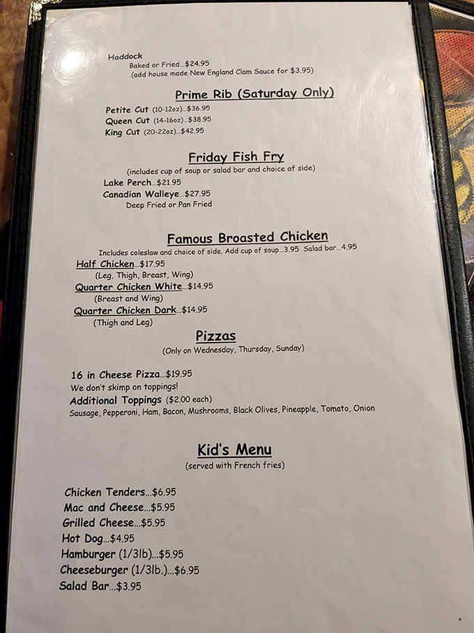 The menu that launched a thousand road trips. Wisconsin's fish fry faithful make pilgrimages for these legendary lake perch dinners.