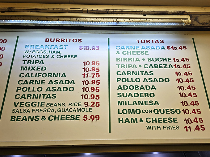 When a menu board makes your mouth water before you've even ordered, you know you're in trouble.