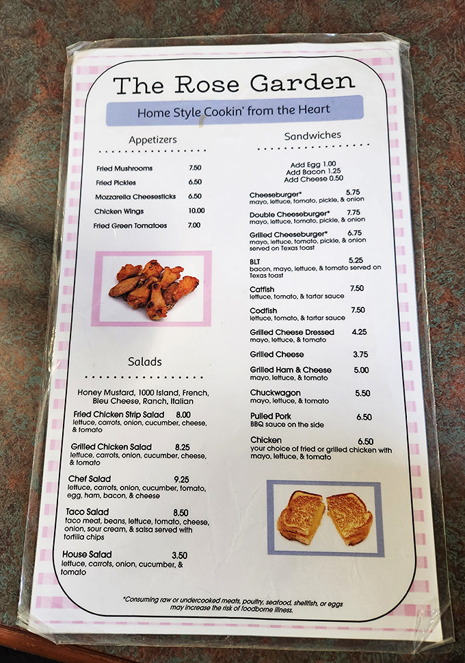 This menu isn't trying to impress food critics&mdash;it's aiming straight for your heart with classics like catfish, pulled pork, and cheeseburgers done right.