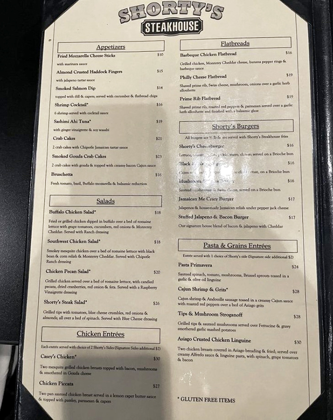 A menu that reads like a love letter to American classics with enough creative twists to keep even the most jaded foodie intrigued.